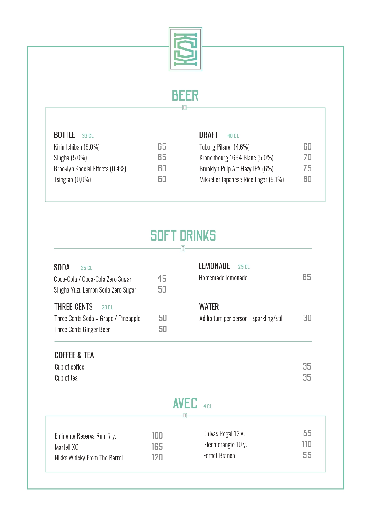 Menu - Keyser Social | Asiatisk Social Dining Menu