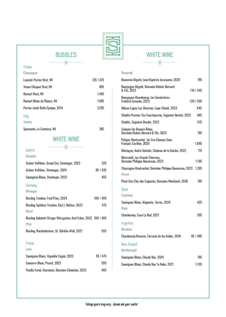 Menu - Keyser Social | Asiatisk Social Dining Menu